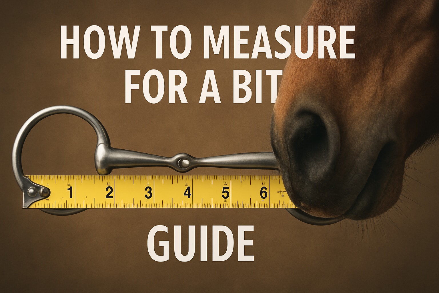 How to Measure a Horse for a Bit | Hooves & Paws