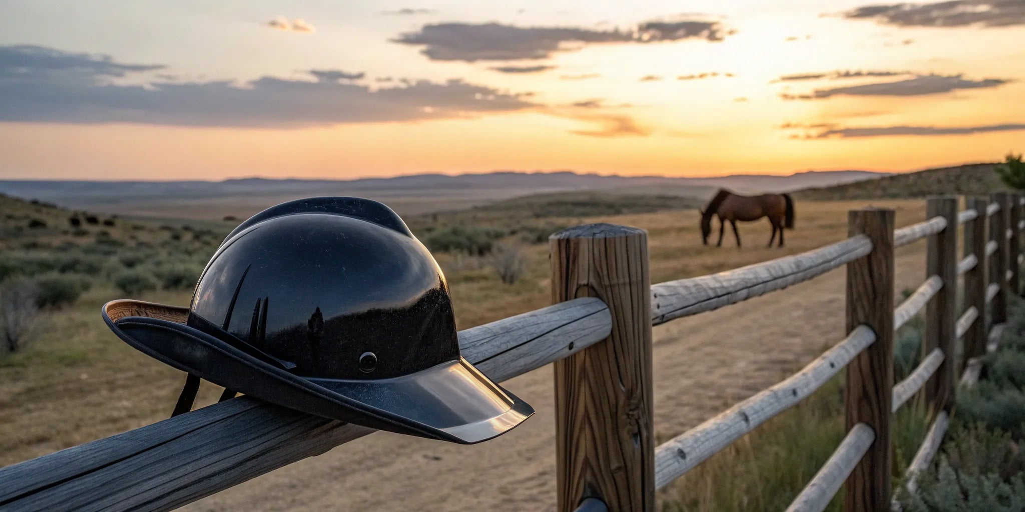 Western Riding Helmet Cowboy Hat: Style & Safety – Hooves and Paws
