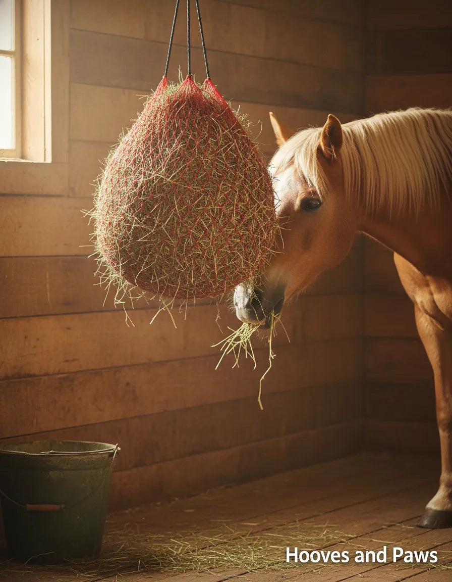 Shires Greedy Feeder Net - Slow Feed Horse Hay Net - 1.25-inch (3cm) M