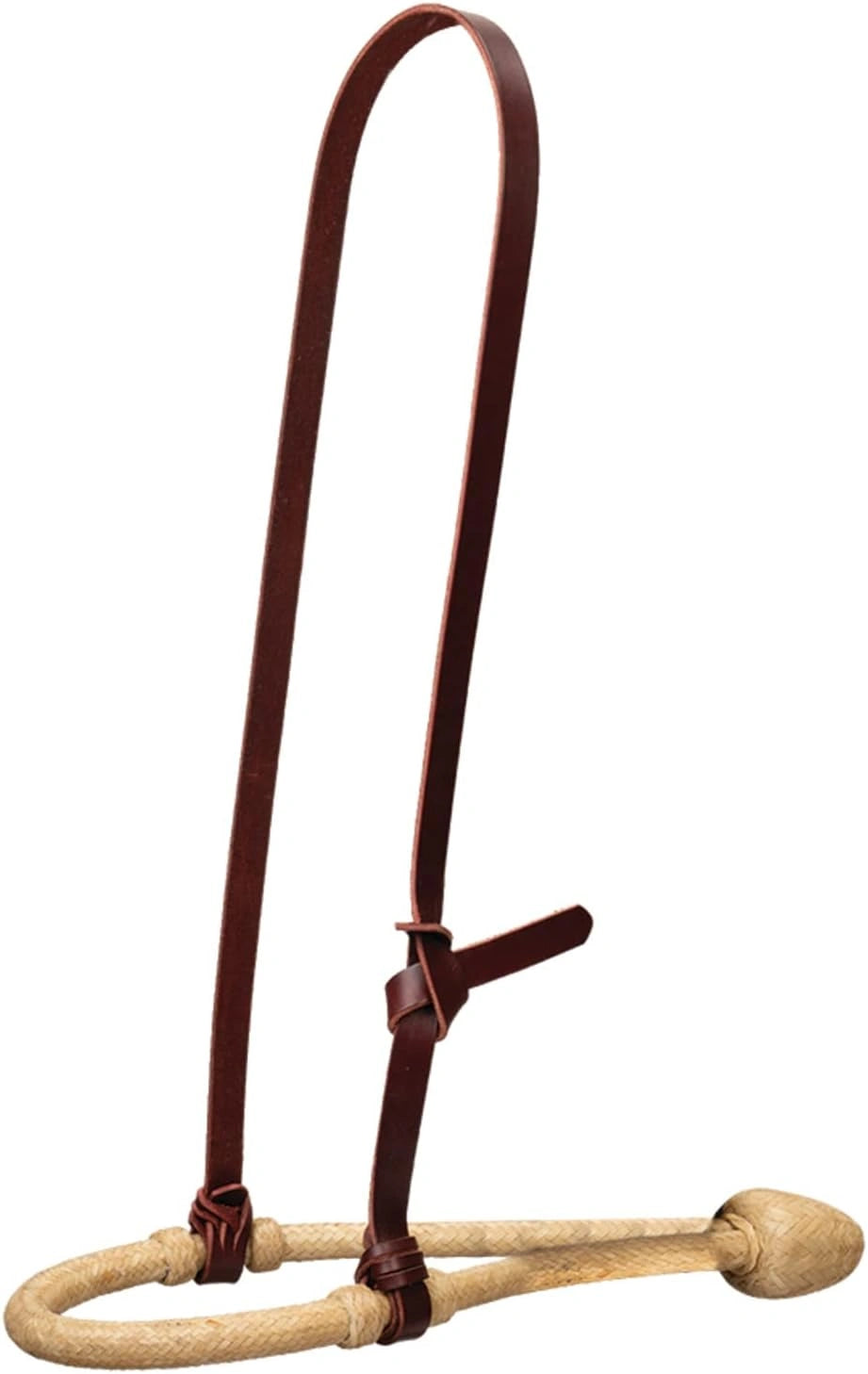 Weaver Leather Bosal Hanger ONLY - 5/8" Burgundy Latigo Leather - Aver